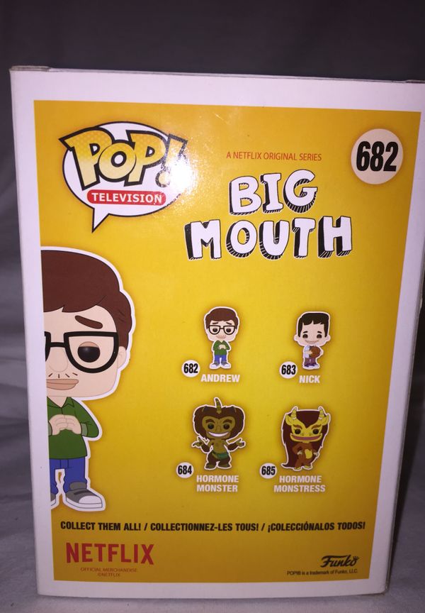 Andrew Funko Pop From BIG MOUTH For Sale In Brooklyn NY OfferUp andrew-funko-pop-from-big-mouth-for-sale-in-brooklyn-ny-offerup
