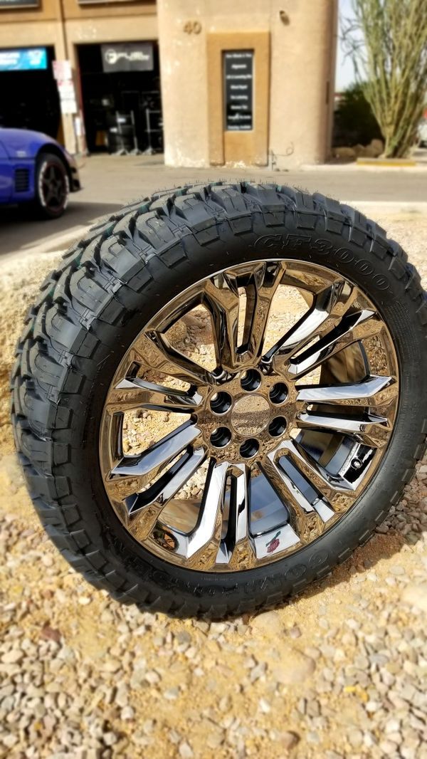 22 on 33s or 24s on 33s Chevy Nissan Tahoe gmc yukon for Sale in Mesa ...