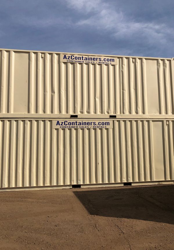 LOCAL RENT TO OWN 8x24 double end door shipping container connex ...
