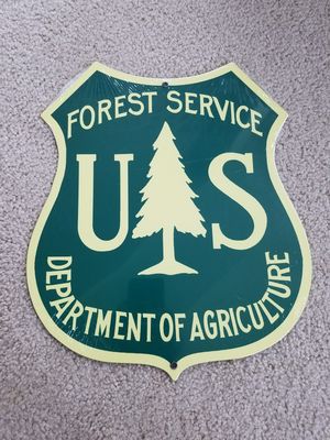 Forest Service Sign for sale | Only 3 left at -60%