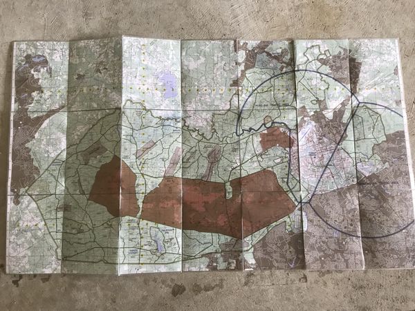 Fort Bragg Training Area Map