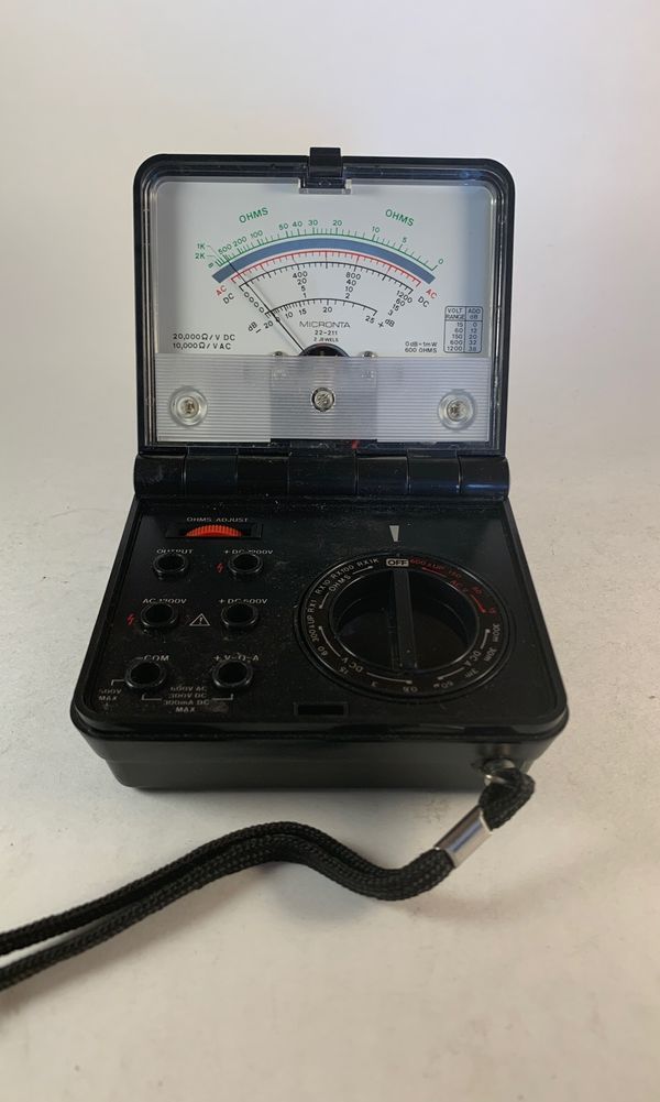 Micronta 22-211 Multi-Meter with Leads Tested & Working for Sale in ...