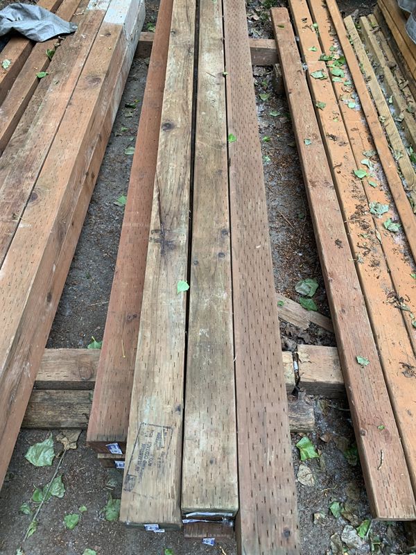 4x4x8 pressure treated post for Sale in Edgewood, WA - OfferUp
