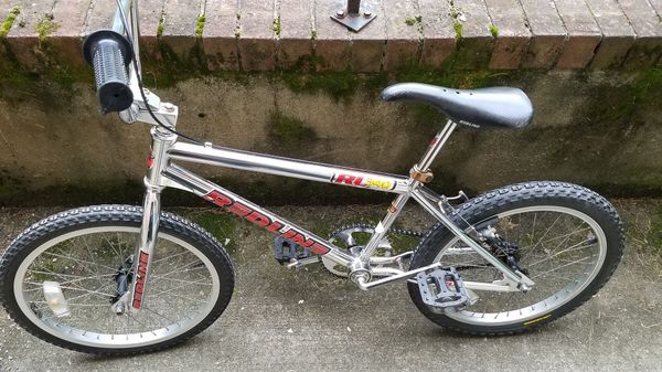 1996 Redline RL340 Old / Mid School Chrome BMX Bike GT AA Pro Race ...