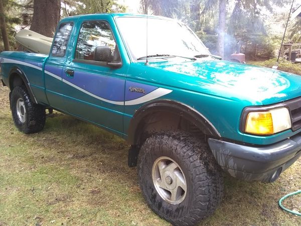 93 ranger 4.0 v6 ohv. 177,000 mi, new 33" tires, only about 3000 miles ...