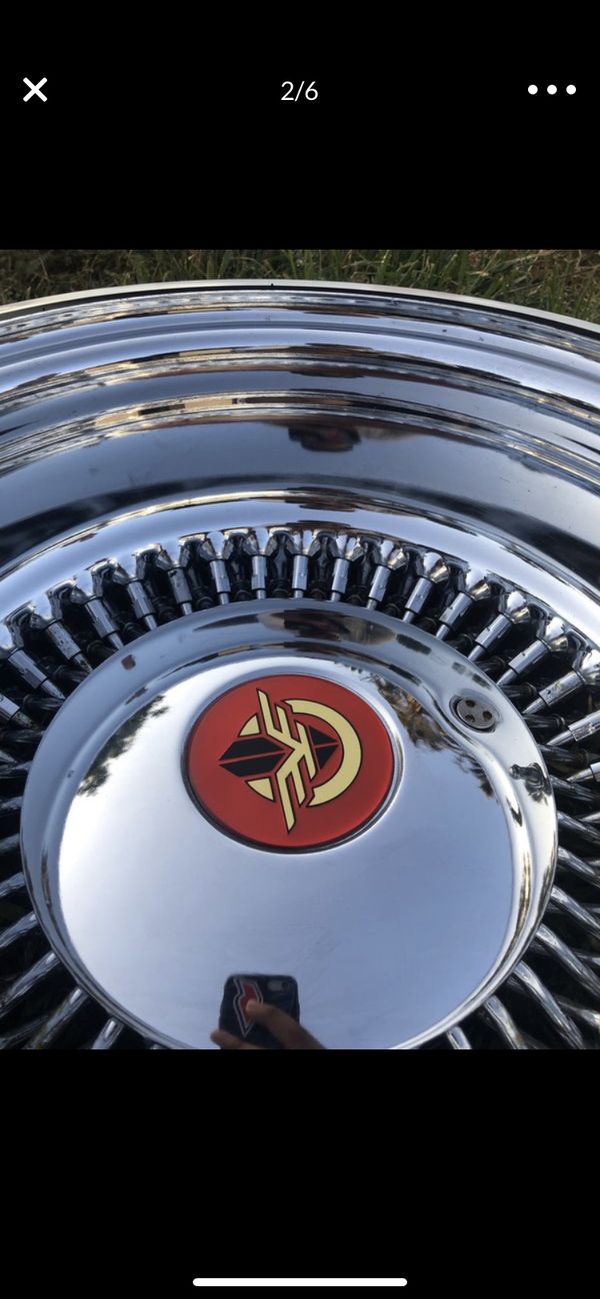 13” OG Mclean Wire Wheels with New Tires for Sale in Lake Elsinore, CA ...