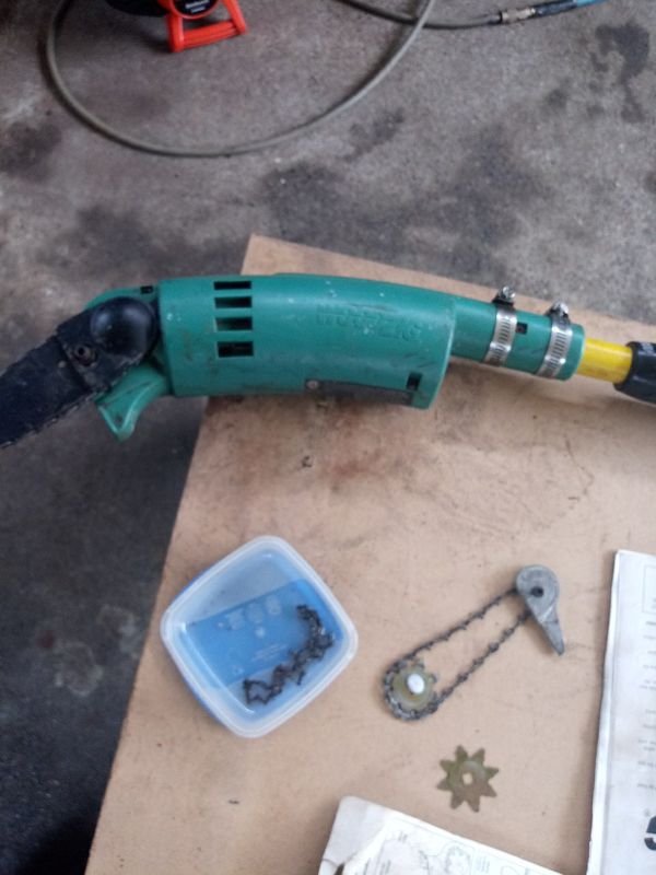woodzig electric pole saw chain