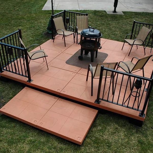 Modular Deck Kits | Easy to Install | No Cutting. No Drilling for Sale ...