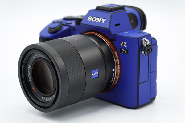 sony-a7iii-like-new-with-custom-zeiss-blue-skin-for-sale-in-seattle