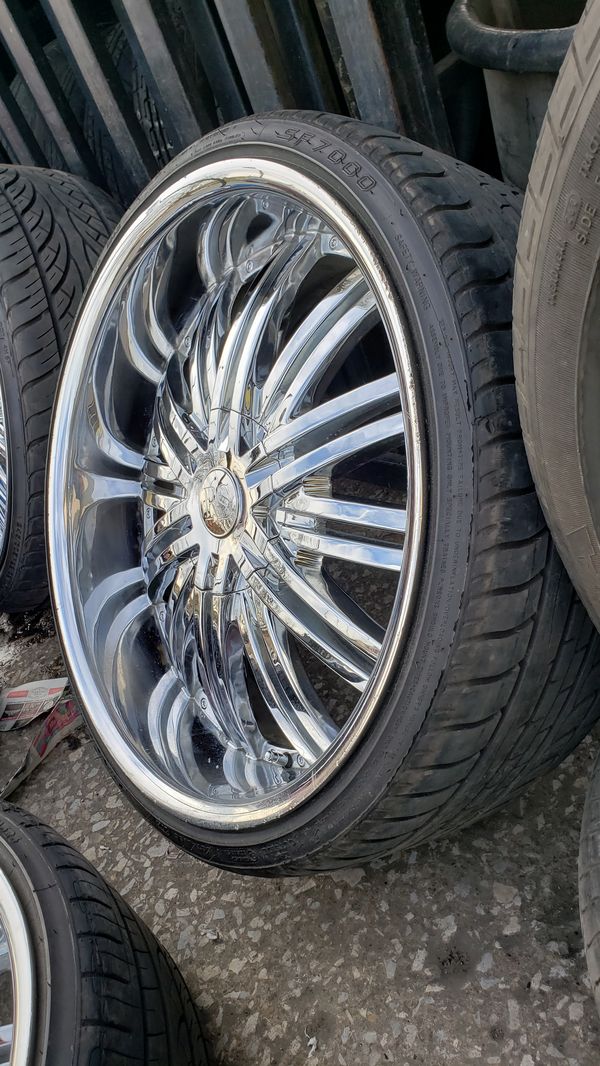 22 inch RS rims / wheel 5 lug universal 5 x 115 ; 5 x 120 for Sale in ...