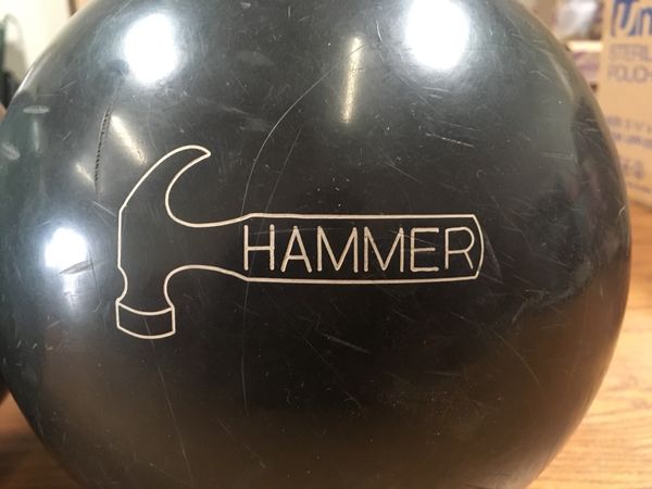 2 bowling balls ebonite maxim swirls hammer fab ball black 008 for Sale ...