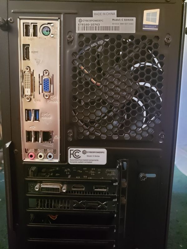 Cyberpower PC Series C Specs AMD Fx 6300 8gb Ram Rx560 4gb HD 1tb