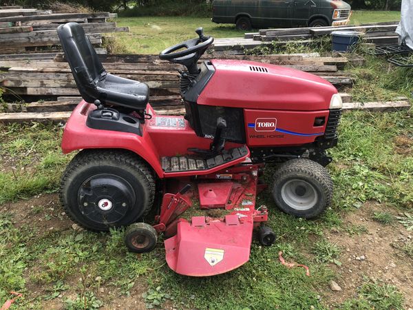 Trade My Toro wheel horse 520xi garden tractor is too big. Comes with ...