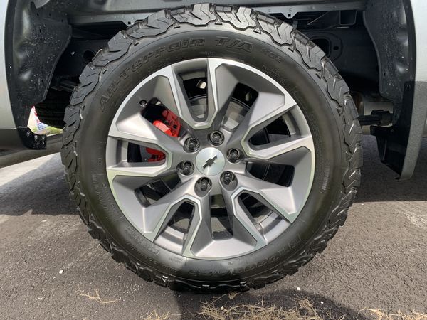 2019 Silverado 1500 RST wheels original OEM rims with tires Chevy GMC ...