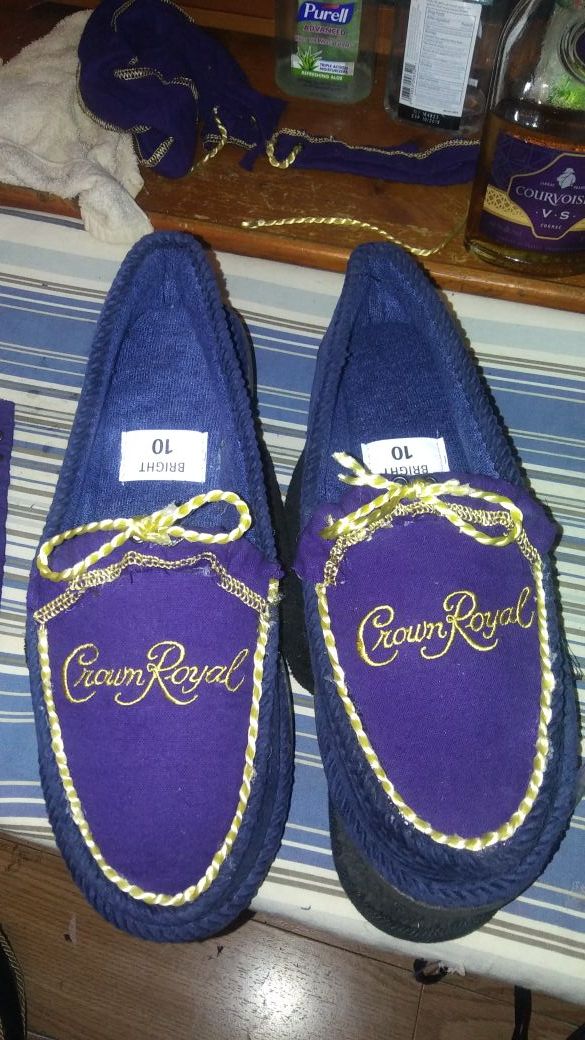 Crown royal slippers for Sale in Stockton, CA - OfferUp