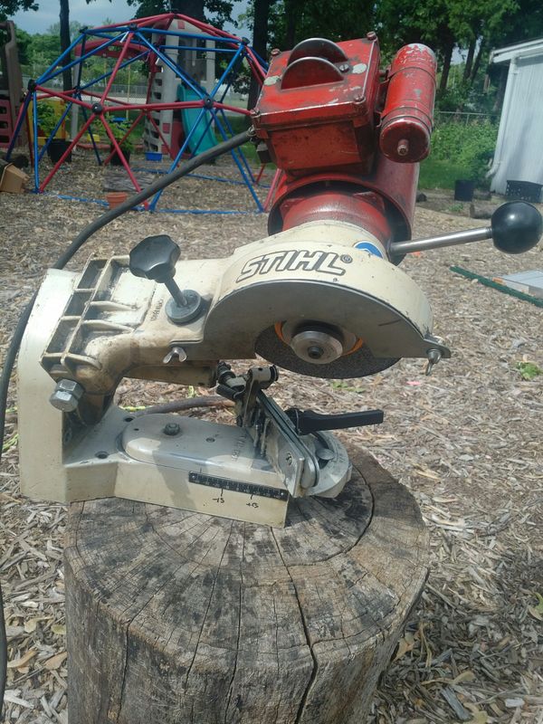 Stihl USG Chainsaw Chain Sharpener New Stihl Disc $240 OBO for Sale in ...