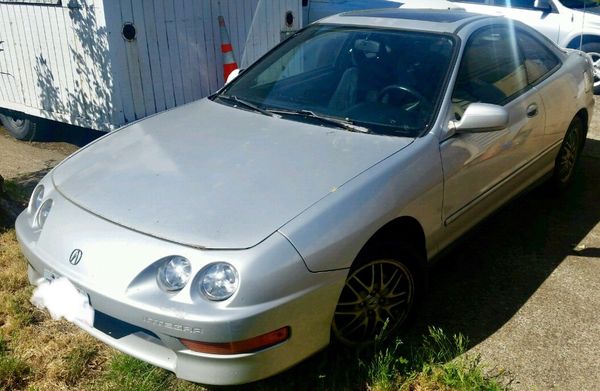 1999 ACURA INTEGRA LS 2 door coupe. Silver/black— Automatic. NEED minor ...