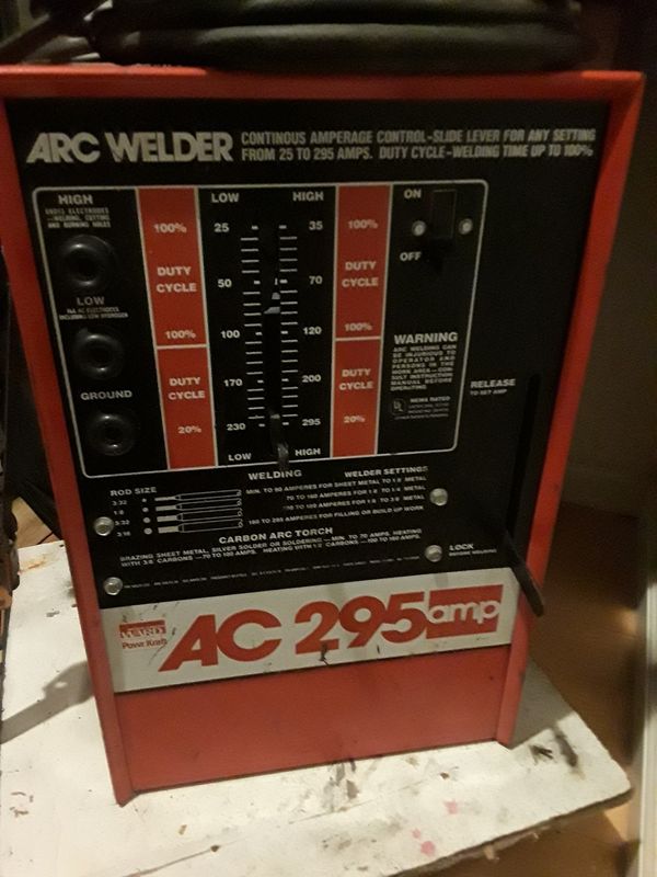 Montgomery Ward ARC Welder AC 295 AMP for Sale in Chula Vista, CA - OfferUp