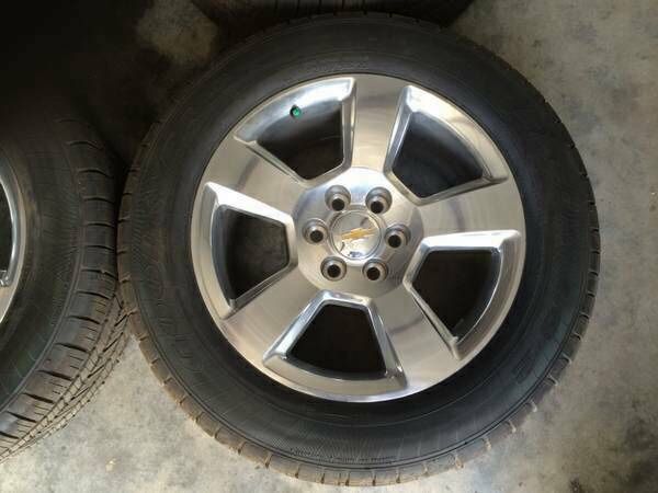 20” Chevy Texas Edition Rims And Tires 6 Lug Wheels 20s 20 Rines y ...