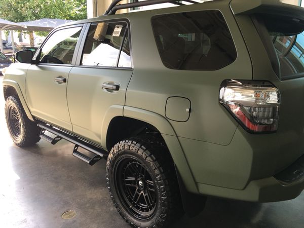 2019 Toyota 4Runner SR5 V6 4x4 w/OD Green Body Wrap for Sale in San ...