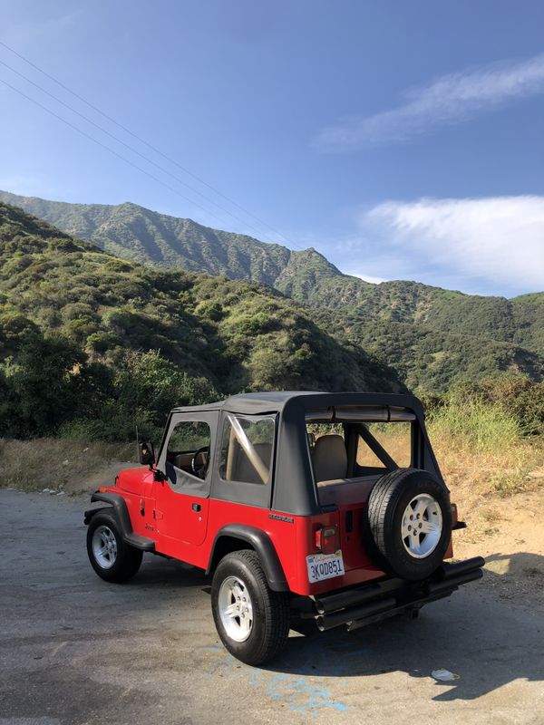 Jeep Wrangler all original1990 4x4 stick shift for Sale in Los Angeles ...