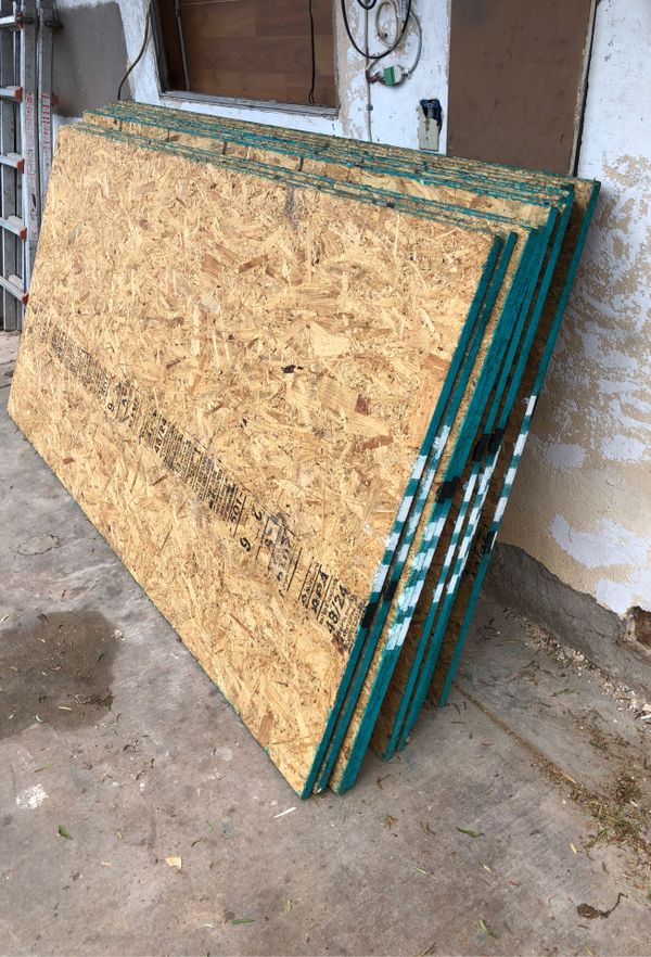 3 4 Inch Subfloor Osb Plywood For Sale In Menifee CA OfferUp