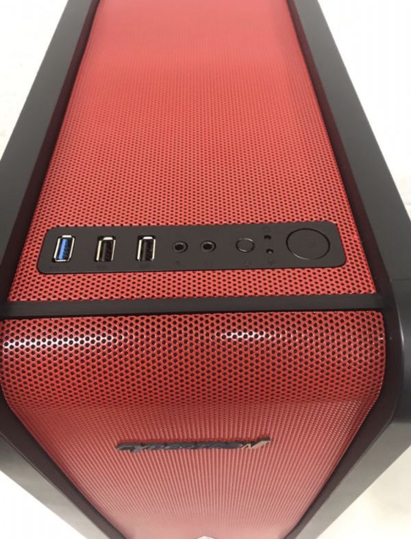 Micro atx PC COMPUTER CASE CYBERTRON - red for Sale in Walnut, CA - OfferUp