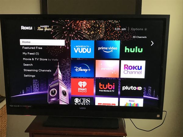Vizio 47 inch HDTV with Roku for Sale in Simpsonville, SC - OfferUp