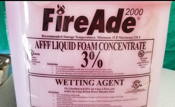 FireAde- 2000 AFFF LIQUID FOAM CONCENTRATE- 5 Gallons for Sale in ...