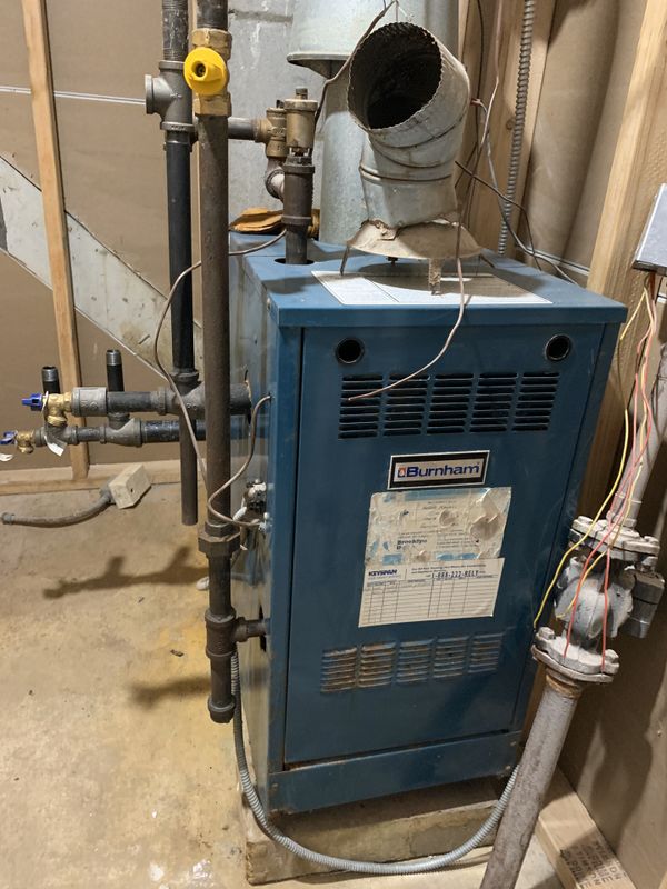 Burnham 9600 BTU Gas Boiler - Good Condition for Sale in Queens, NY ...