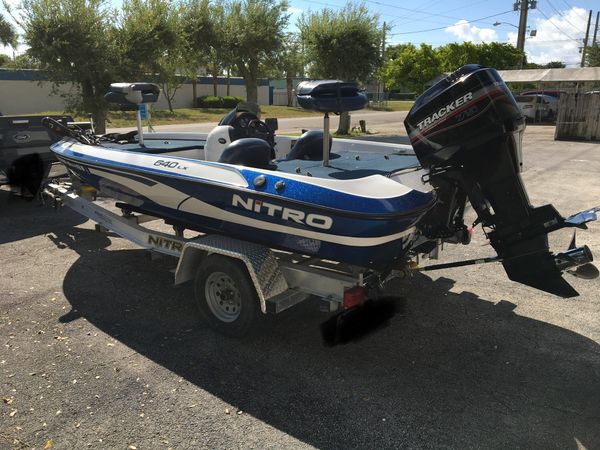 2002 Nitro 640 LX Bass Boat for Sale in Boynton Beach, FL - OfferUp