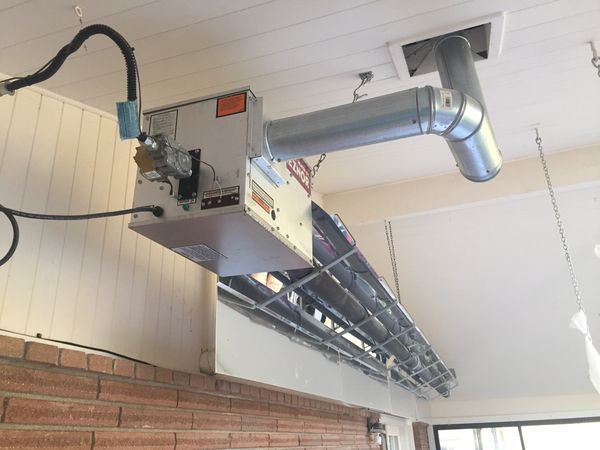 Reznor TR50 Radiant Tube Gas Heater for Sale in Kent, WA - OfferUp