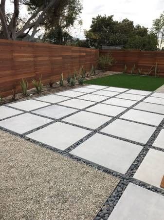 24X24 CONCRETE CEMENT SMOOTH STEPPING STONE PAVERS $17 EACH for Sale in ...