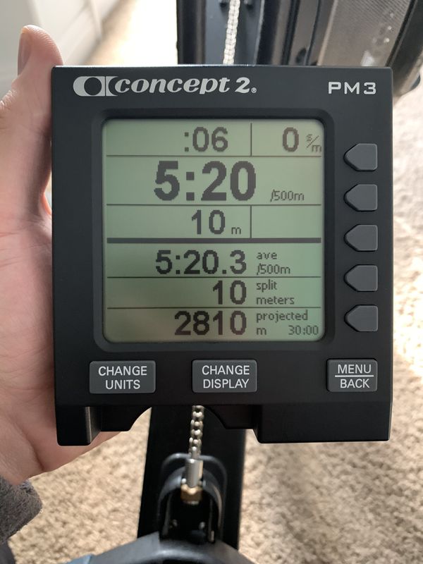 Concept 2 - PM3 Monitor (like new condition) for Sale in Santa Clarita ...