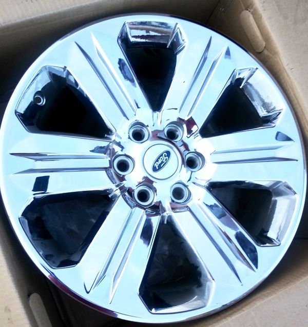 2020 FORD F-150 RIMS PLATINUM EDITION OEM STOCKS 20" INCH ___ 4 BRAND ...