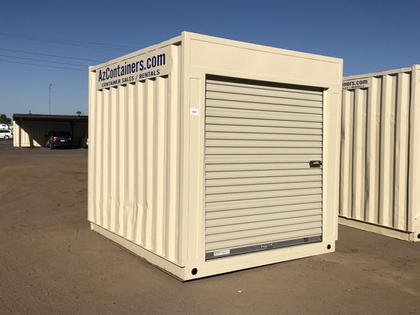 LOCAL 8x10 cargo shipping container storage connex wind and water tight ...