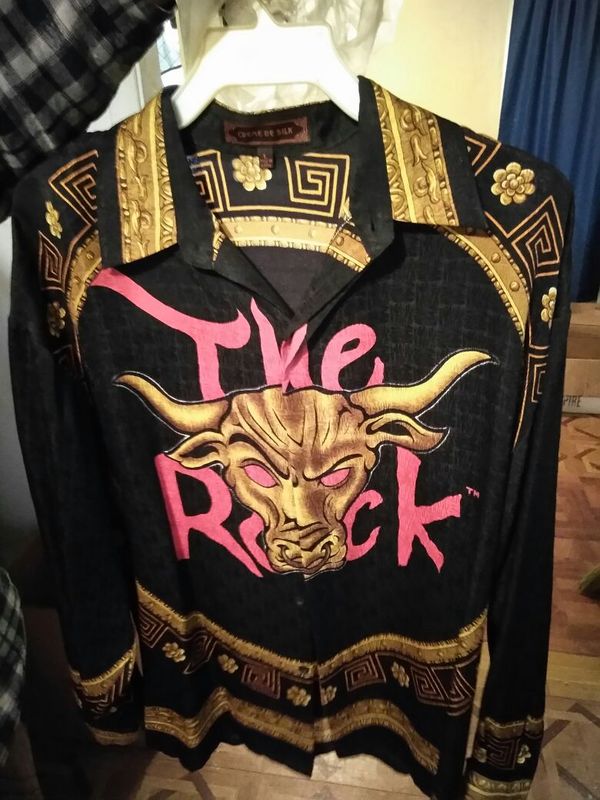 WWE The Rock Versace shirt for Sale in Galena Park, TX - OfferUp