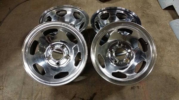 Chevy Silverado pickup truck 454 SS wheels rims 15x7 for Sale in Fresno ...