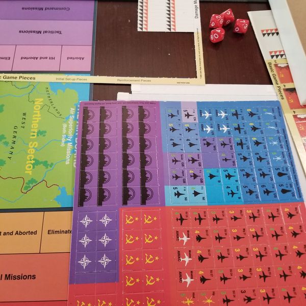 Vintage 1989 Red Storm Rising Board Game Tom Clancy for Sale in ...