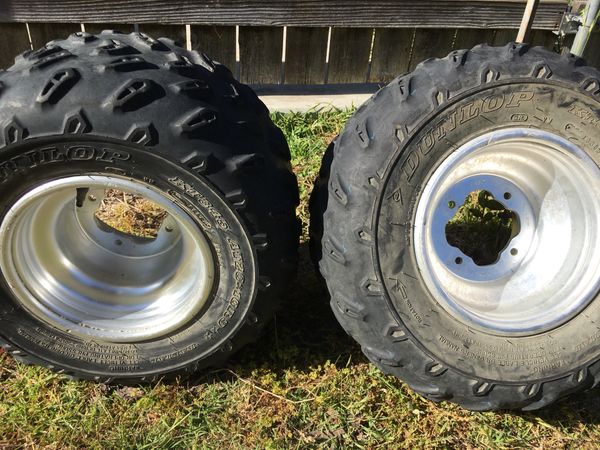 Yamaha ATV OEM Rear and ITP Front wheels fits Raptor 660, 700, 350, YFZ ...
