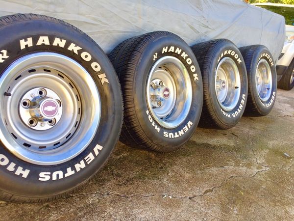 15x8" Chevy C10 Rally Wheels n' 275/60/15 tires for Sale in Dallas, TX ...