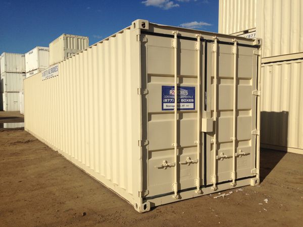 Local 8x40 std standard shipping container connex storage painted ...