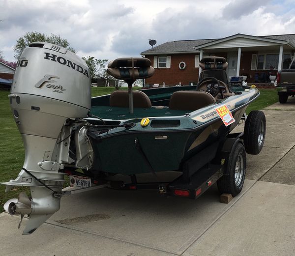 Ranger 17 ft bass boat for Sale in Hamilton, OH - OfferUp