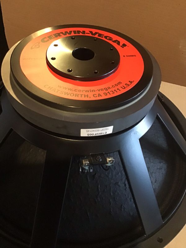 Cerwin Vega18” subwoofer P1800SX 2000 watts Powered subwoofer brand new ...