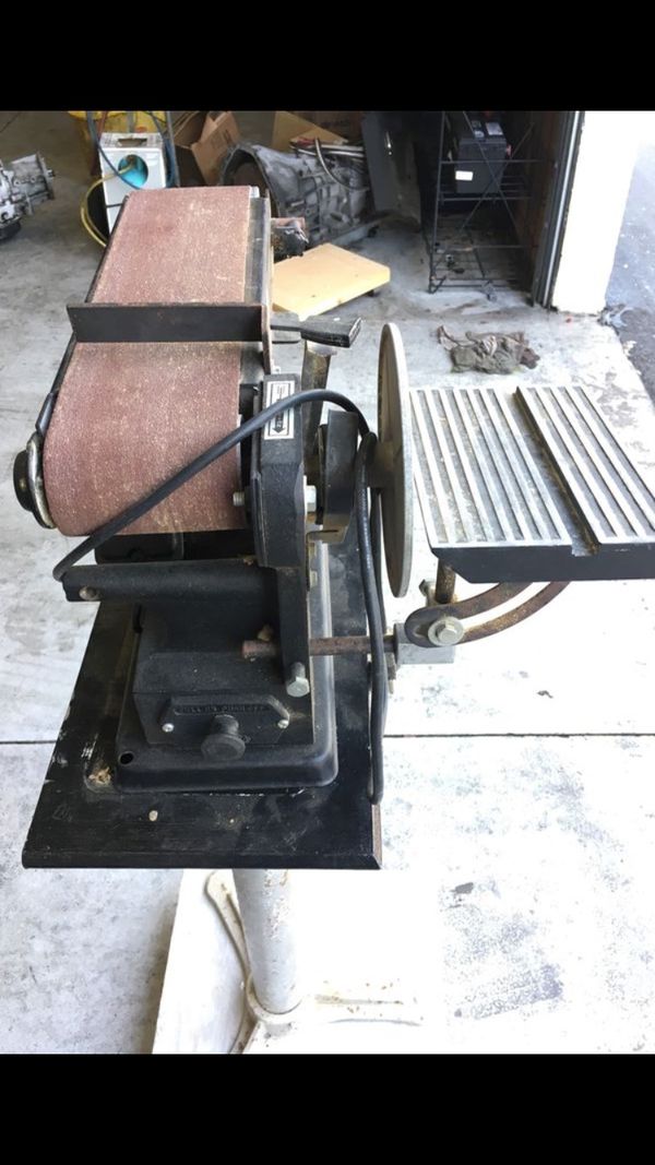 Cal-hawk 4 inch belt & 6 inch disc sander for Sale in Orlando, FL - OfferUp