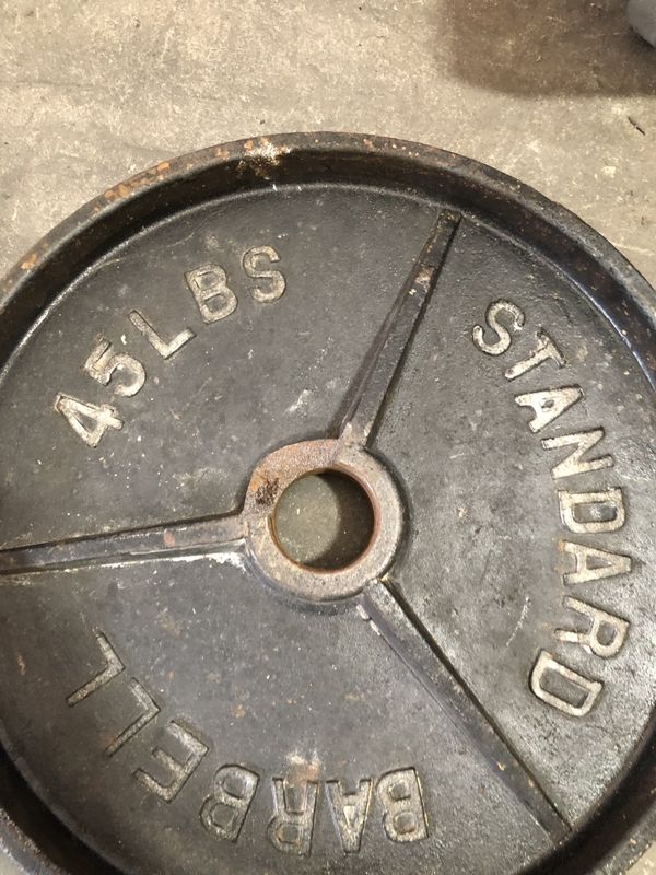 45 Lb Weight 45 Pound Weight Plate Gym Weights For Sale In Orlando