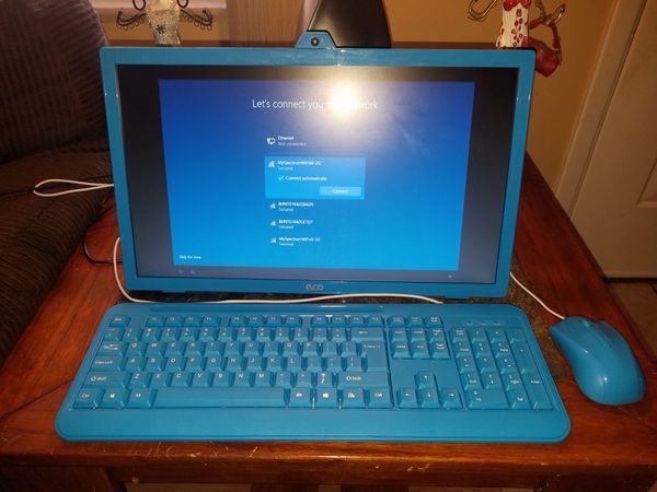 Blue Desktop Computer $100 for Sale in Port Richey, FL - OfferUp