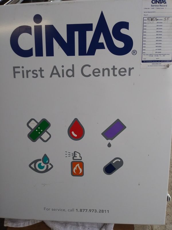Cintas First Aid Cabinet for Sale in Federal Way, WA - OfferUp