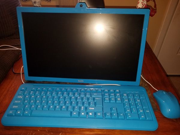 Blue Desktop Computer $100 for Sale in Port Richey, FL - OfferUp