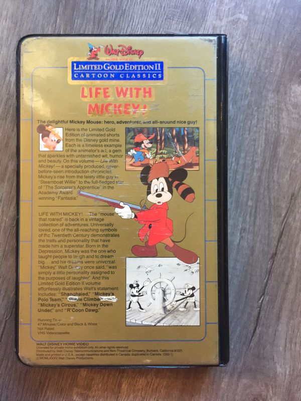 Neon Mickey Vhs Collection